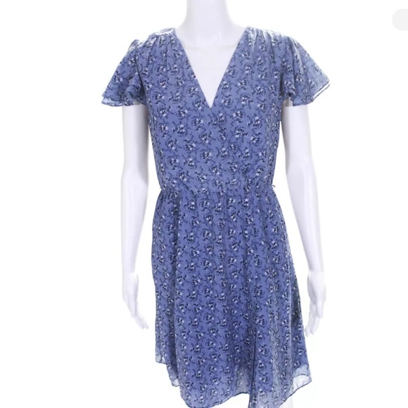 French Connection | Dresses | French Connection Floral Ss Midi Flutter ...